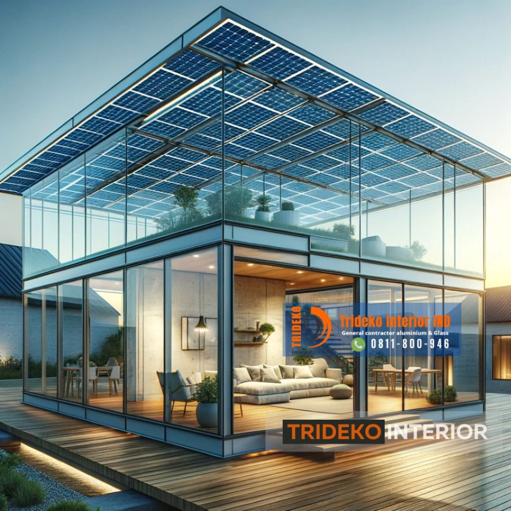 10 Gaya Atap Kaca Untuk Mempercantik Rumah Anda