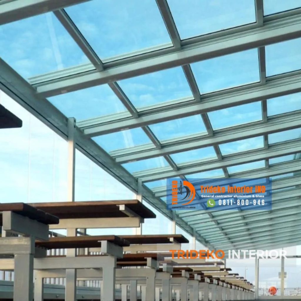 Struktur Atap Kaca Kuat Dan Harga Permeter 2025